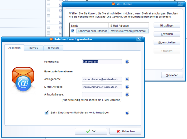 Vodafone E-Mail & Cloud